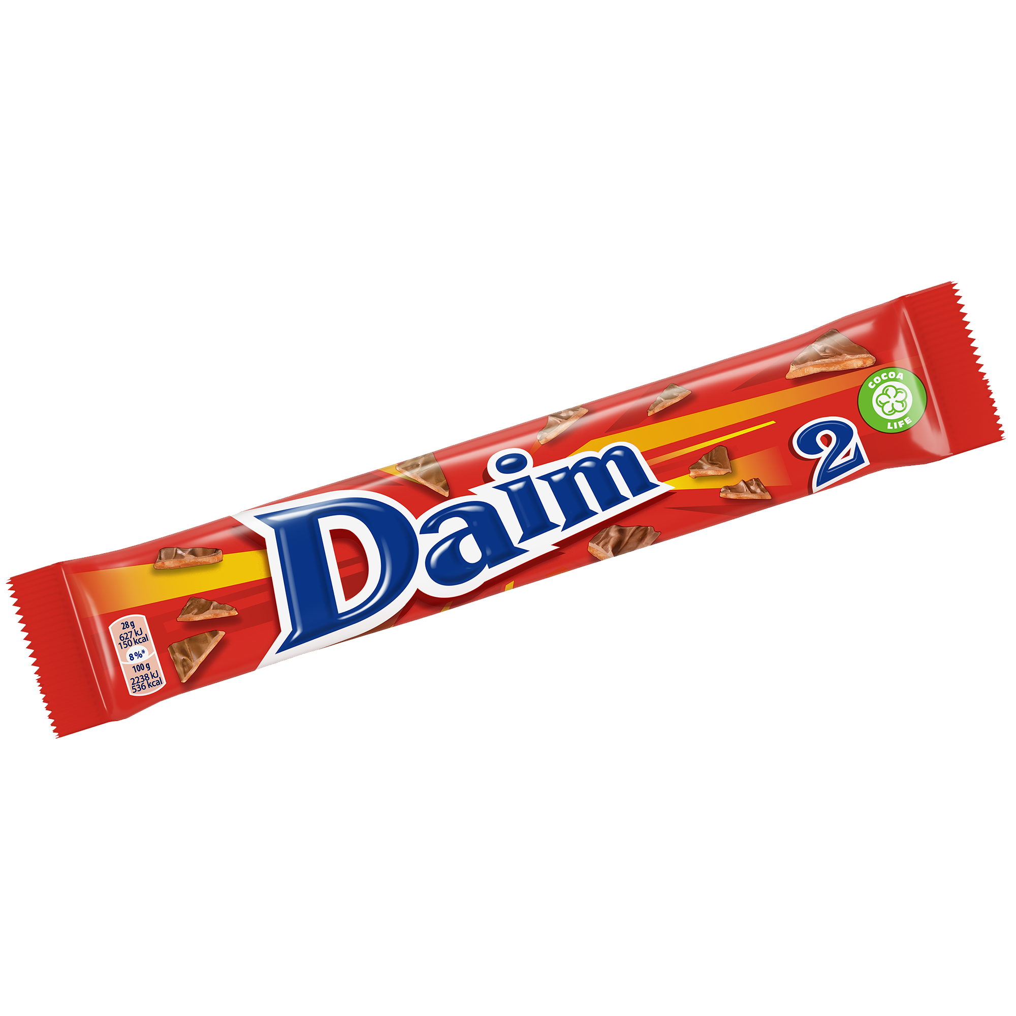Daim dubbelstyck 56g - Varsego